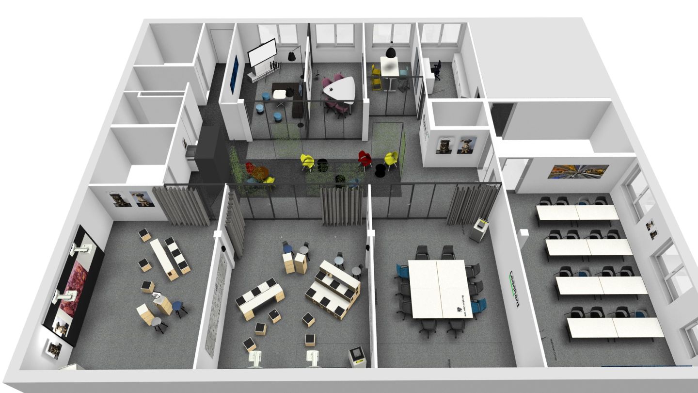 Die Räume im Collaboration Center Stuttgart | Professional System