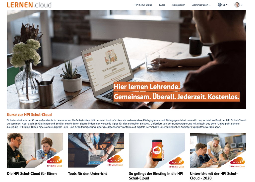 Education-Artikel: HPI Schul-Cloud im Einsatz | Professional System