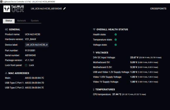 Unified-Communications: Lightware Taurus UCX-4x2-HC30 im Testbericht ...
