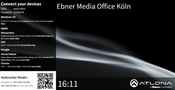 Praxistest: Collaboration über drahtloses BYOD mit Atlona AT-Wave-101 ...