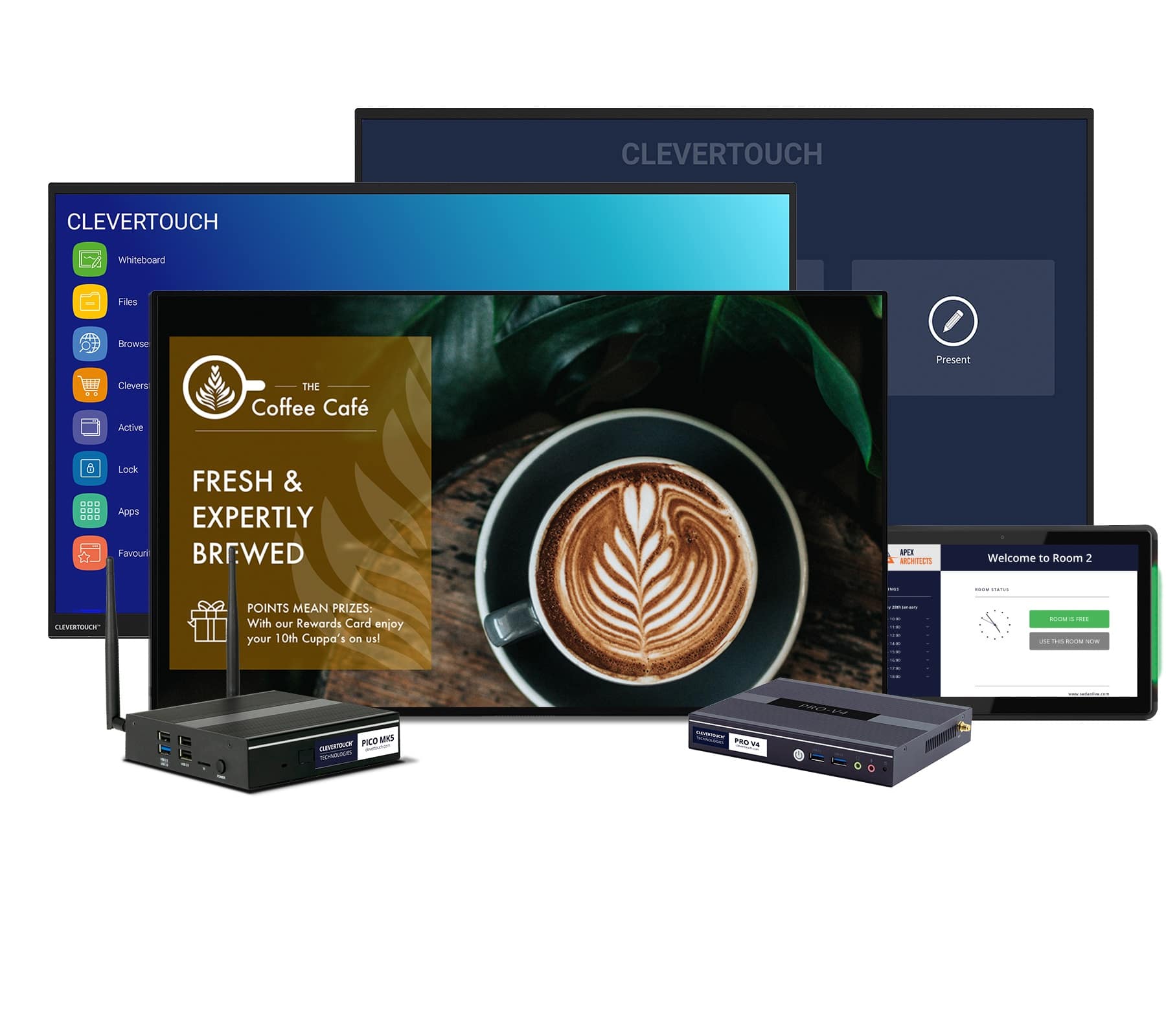 Das Clevertouch Ecosystem auf der ISE 2022 | Professional System