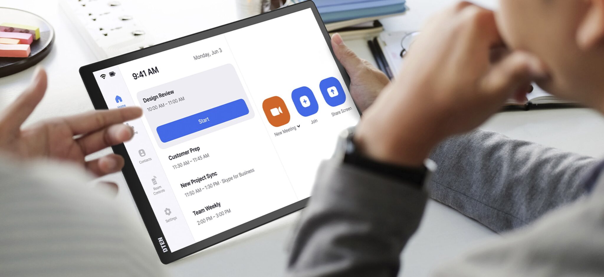 DTEN präsentiert Touchscreen-Tablet DTEN Mate | Professional System
