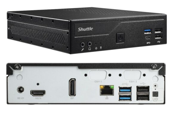 Shuttle: XPC Barebone DH610S, DH610 und DH670 | Professional System